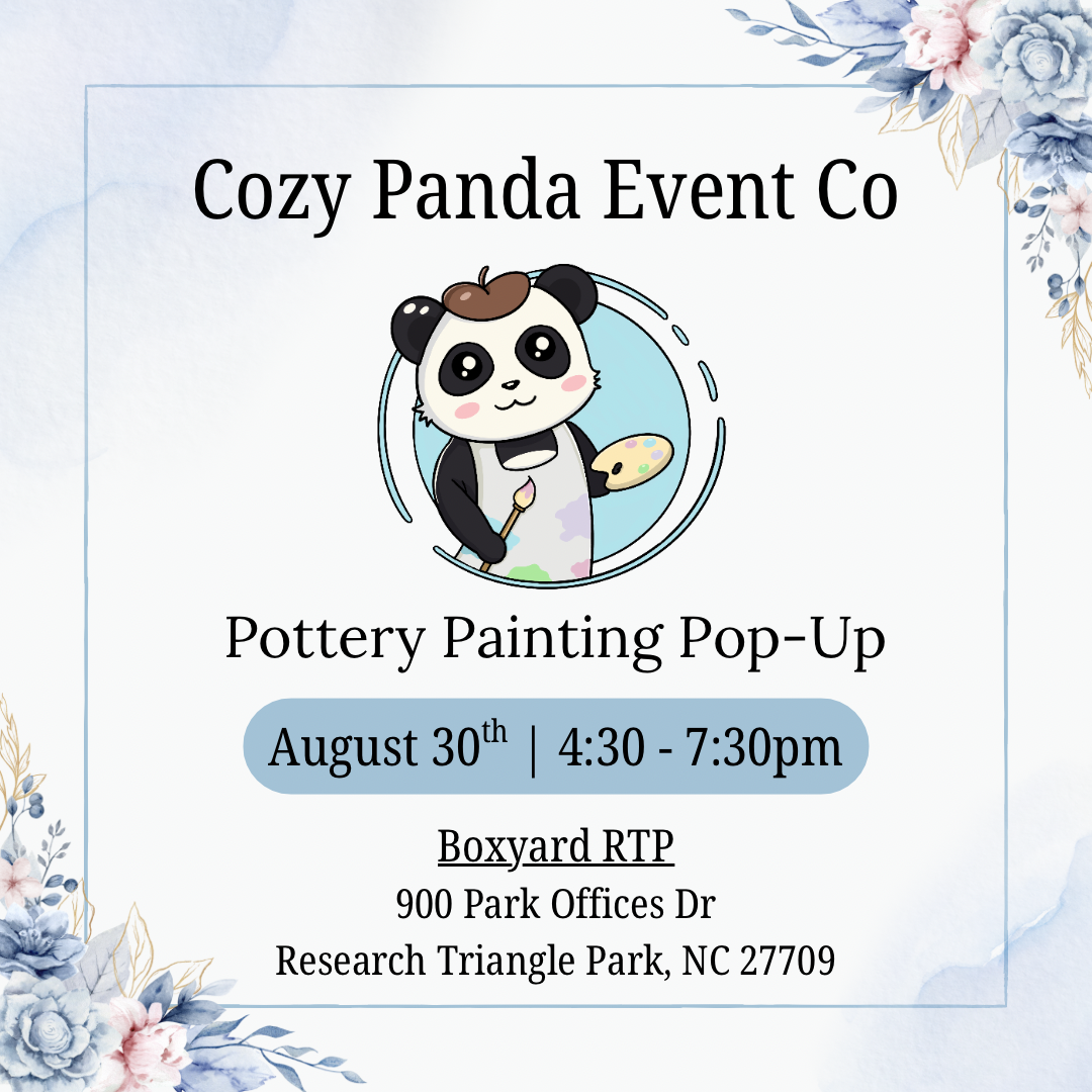 Cozy Panda Pottery Painting Pop-up | Boxyard RTP