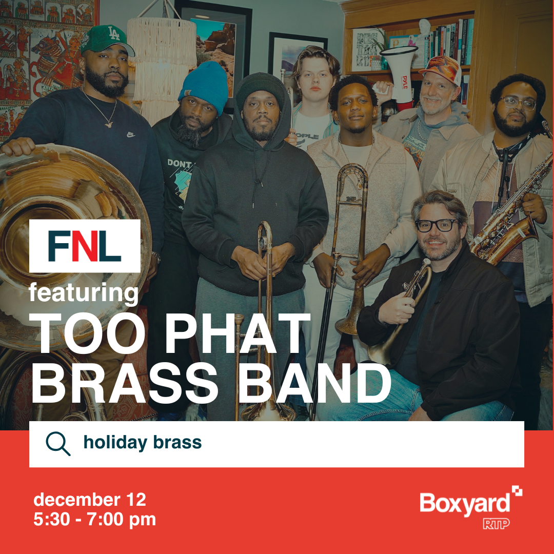 Friday Night Live: Too Phat Brass Band | Boxyard RTP